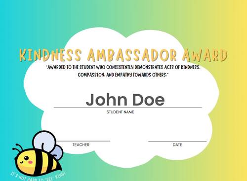 End of the Year Awards - EDITABLE | Printable | Digital | Canva by MrsDMG