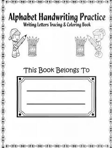 Alphabet Handwriting Practice Writing Letter Tracing Worksheet PreK To ...