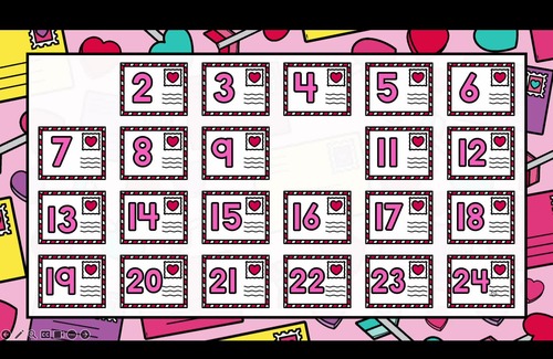 French CLICK & COMPLETE | Valentine's Day Vocabulary Game | la Saint ...