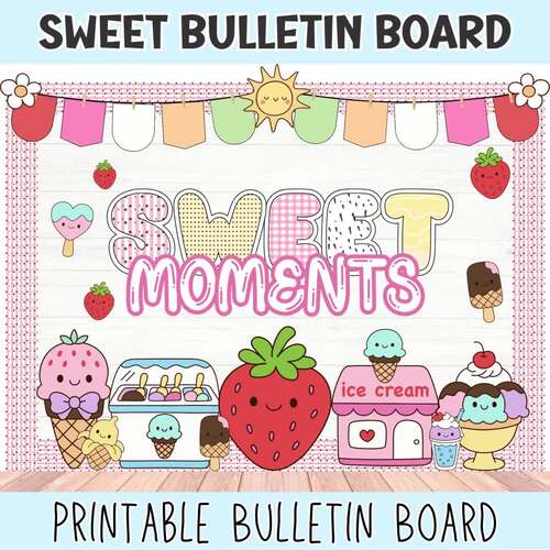 End of Year Bulletin Board Kit | Candy Theme Classroom Decor | Sweet ...