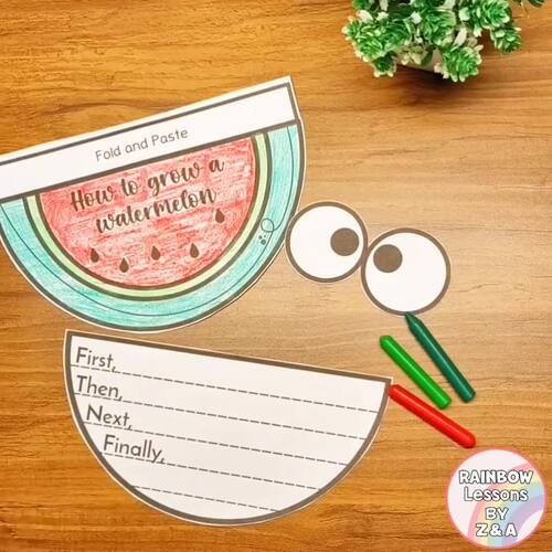 Watermelon Writing Craft | Watermelon Activities | Summer Writing ...