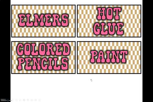 Western Coffee Shop Book Bin, Supply, and Manipulative Labels | TPT