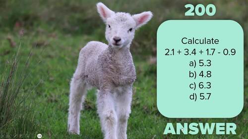 ⭐NEW⭐ Editable Animal Jeopardy POWERPOINT Template by Cindy Makes ...