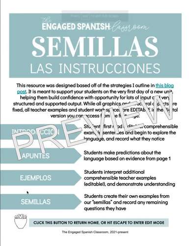 EDITABLE Spanish Preterite Tense AR Verb Digital Interactive Notebook ...