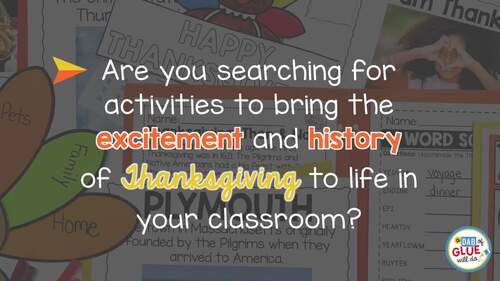 Thanksgiving Social Studies Activities & Crafts Pre K Kindergarten ...