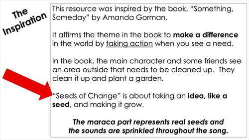 Seeds of Change Latin Vibe Song Companion to Amanda Gorman's Something ...