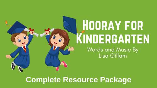 Kindergarten Graduation Song Package with Actions Demonstration Video