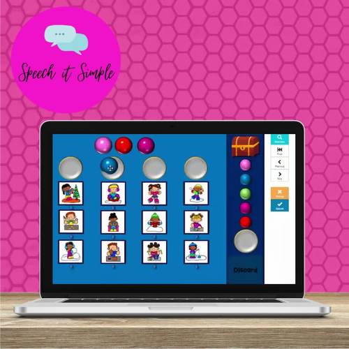 Speech-i-Doo Interactive Game - Winter Verbs - Digital Cariboo | TPT