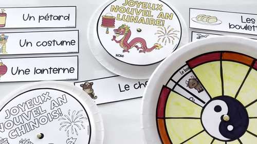 French Chinese New Year Craft - Le Nouvel An Chinois - Lunar New Year