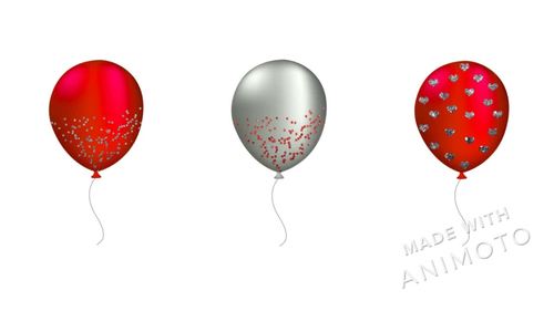 Silver & Red Balloon Clipart by Fantasy Cliparts | TPT