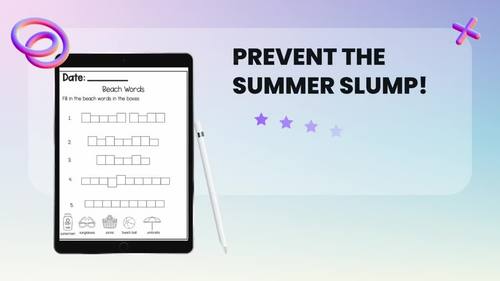 End of Year Summer Take Home Packet for Special Education and ESL Students