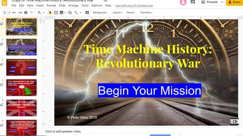 Time Machine History: Revolutionary War Online Adventure Game VS5 by ...