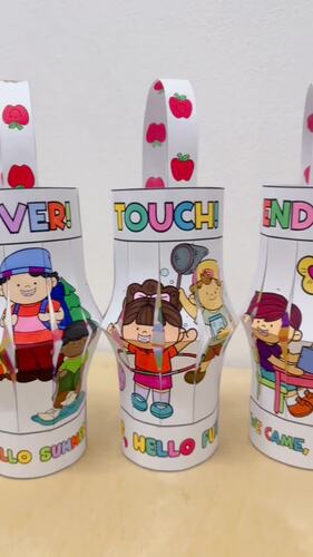 End of the Year Paper Lantern & Coloring Craft Activity for Kids by ...