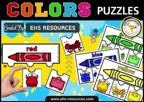 Color Matching Puzzle: Interactive Puzzle Activities for Kids! by EHS ...