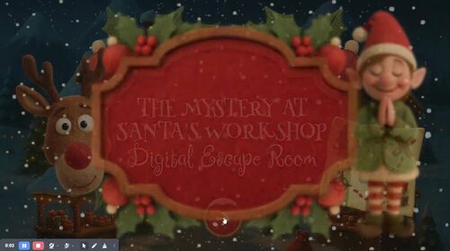 2nd-5th Christmas Mystery Digital Breakout by Classroom Breakout