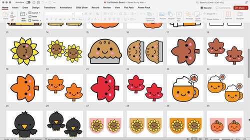 Autumn/ Fall Cuties Bulletin Board by Magical Kinders | TPT