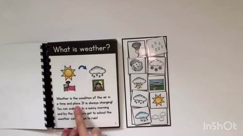 Weather Worksheets for Special Education by Where I AUT-a Be | TPT