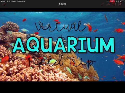 Virtual Field Aquarium Trip | Digital End of the Year | Google Slides ...