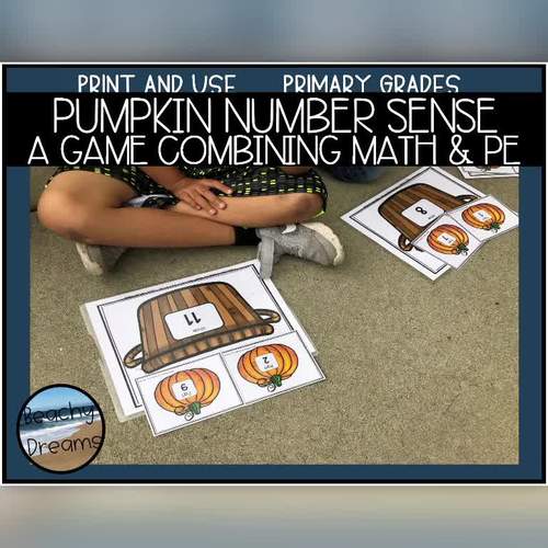 Pumpkin Patch Part Part Whole Movement Activity | Number Bonds | Add ...