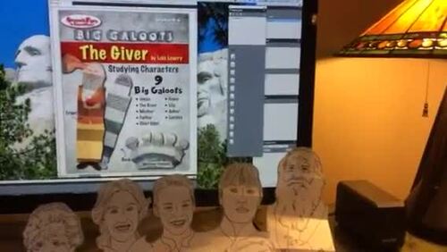 THE GIVER Novel Study Companion Activity: Studying Characters by Lois Lowry