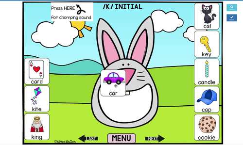 Feed the Easter Bunny Interactive Articulation Speech Boom Cards™