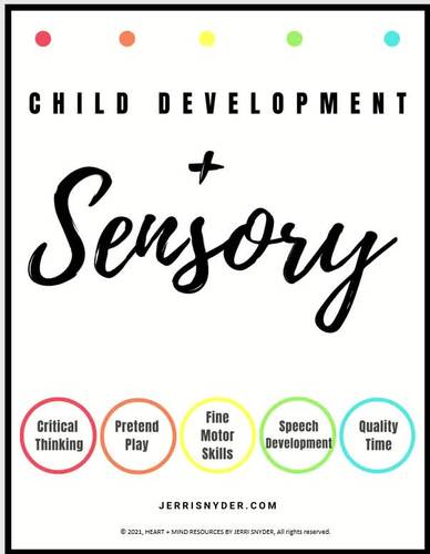 Sensory Bin Project Child Development FACS Project | FCS Project