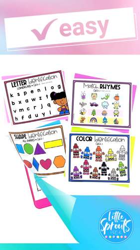 Pre-K & Preschool Assessment Pack | Ready-to-Go for Busy Teachers