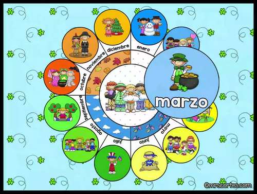 Morning Calendar For PROMETHEAN Board - Marzo- Día de San Patricio by ...