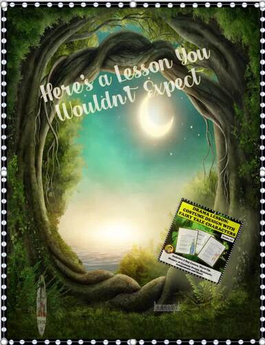 Theater Sub Plan! Drama Costume Design Lesson Fairy Tale Characters Fantasy