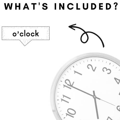 Boho Rainbow Classroom Decor | Clock Labels & Posters | Editable | *NEW