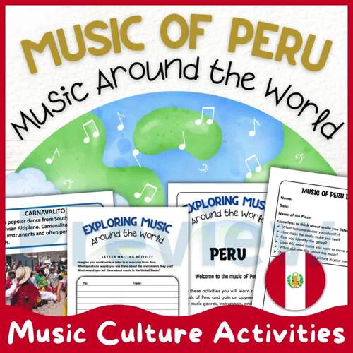 Peru World Music Activities Spanish Speaking Countries Hispanic ...