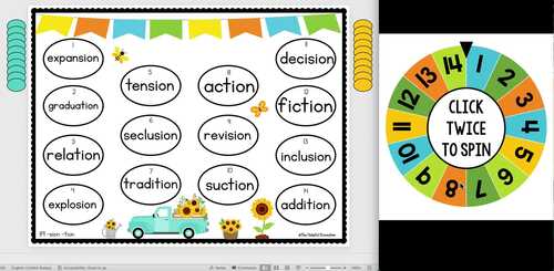 UFLI aligned DIGITAL Phonics Bump Games Fall Set 4: prefixes, suffixes ...