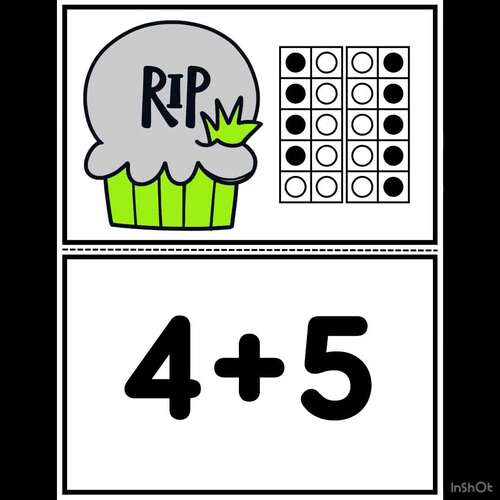 1st Grade Math Center | Halloween Matching Practice Cards | Near ...