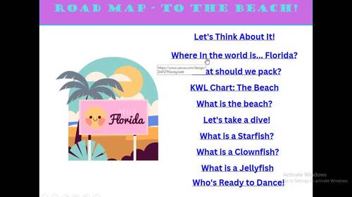 Virtual Field Trip The Beach | Spring Break | Florida | Summer | TPT
