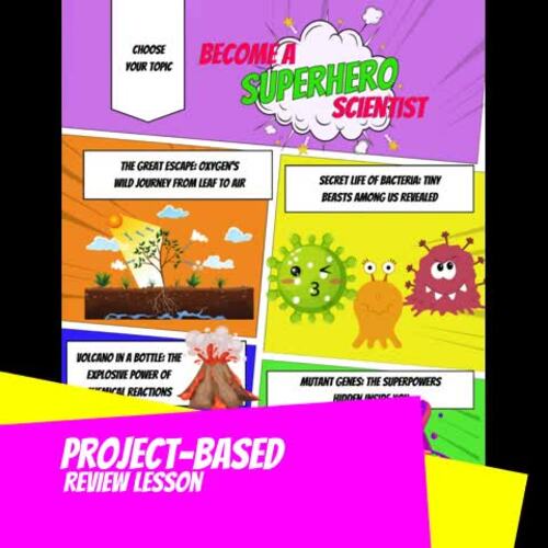 Middle School Science Project-Based Review by Dr B Science | TPT