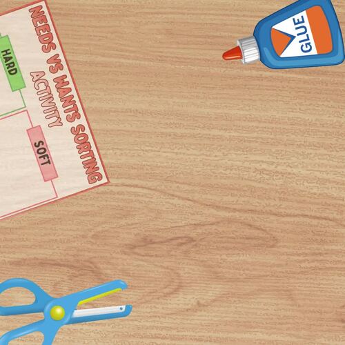 Hard or Soft Sorting Activity-Sort Cut & Paste Activity for Kids-Hard ...