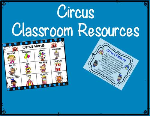 Circus Unit: Literacy & Math Centers & Activities | TPT