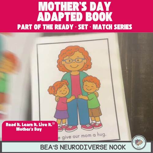Mother’s Day Adapted Book | Special Education Life Skills | SEL & Autism