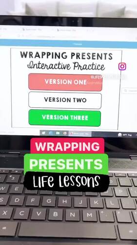 Life Skills - Wrapping Gifts - Christmas - Special Education - GOOGLE