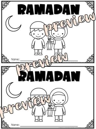 Ramadan Mini Book and Activities by Anh Huynh | TPT