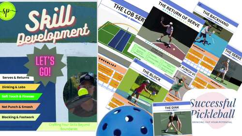 Pickleball Skill Development Guide by Successful Pickleball | TPT