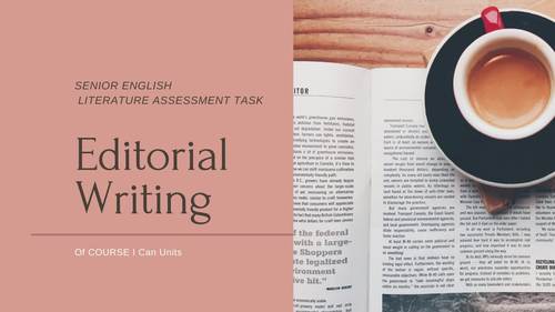 Editorial Writing for ELA Classrooms | POWERPOINT and Printable PDFs