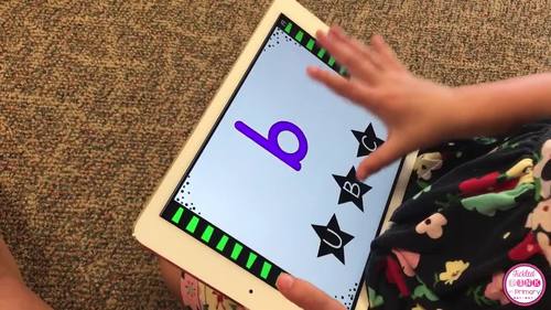 Preschool Reading Task Cards (Digital & Printable) by Tickled Pink in ...