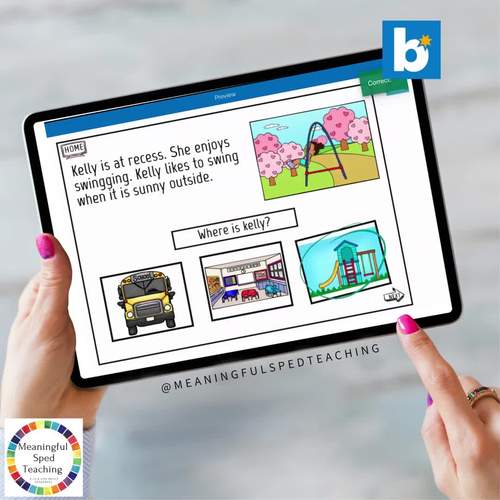 Valentine's Day Reading Short Stories and Reading Comprehension Boom Cards™