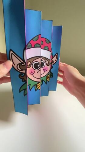 Christmas Agamograph Craft & Coloring Pages Holidays Around the World ...