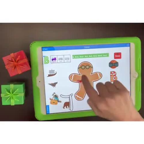 Gingerbread Articulation Boom Cards for Speech Therapy, Cycles, Apraxia