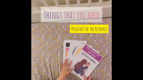 Mothers Day: All About My Mom Activity Book by Autism Splash | TPT