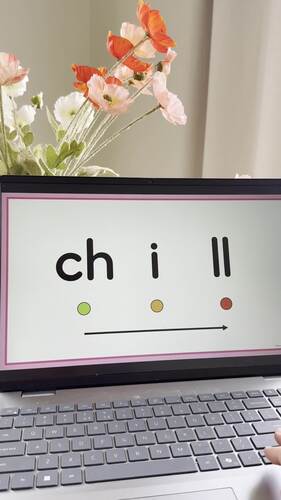 Consonant Digraph Blending Slides, Phonics Intervention and Fluency ...