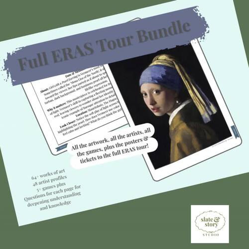 Full Art History Flashcard Bundle | Renaissance to Modern Artist Study ...