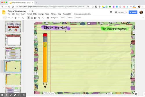 Literary Essay Writing: DIGITAL Interactive Notebook by Read Write ...